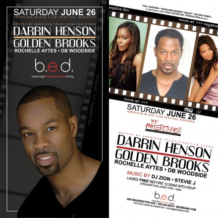 Darrin Henson & Golden Brooks host The Inheritance movie release party ...