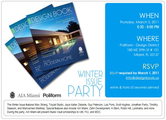 Design Book Magazine Launch Party – Premier Guide Miami