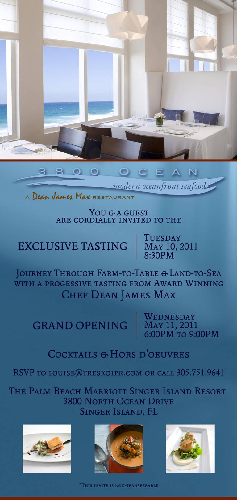 Grand Opening of Dean Max’s 3800 Ocean – Premier Guide Miami