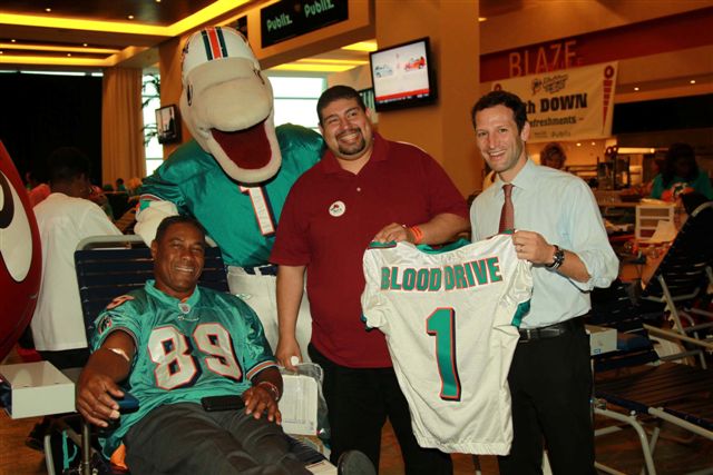 MIAMI DOLPHINS PARTNER WITH FLORIDA’S BLOOD CENTERS ON ONE OF THE ...