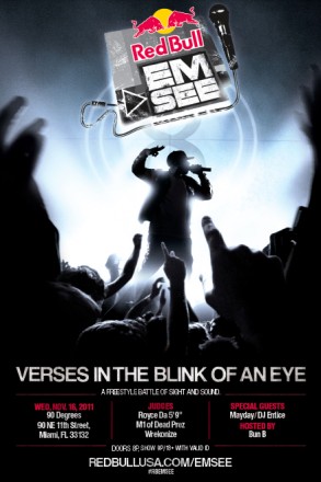 RED BULL EMSEE CHALLENGES SOUTHEAST MCS IN A BATTLE OF SIGHT AND SOUND ...