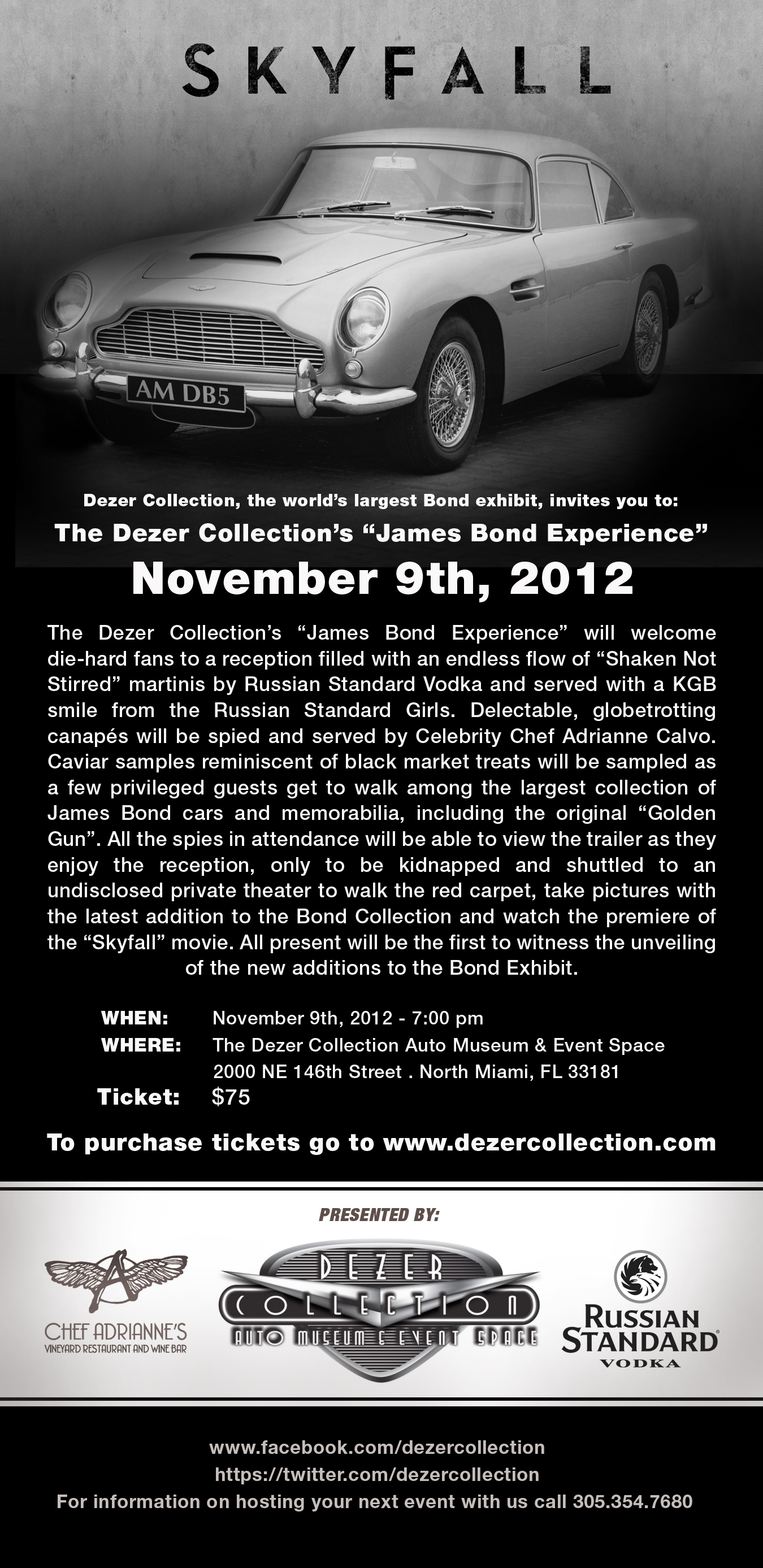 Celebrate 50 years of James Bond At The Dezer Collection’s “James Bond ...