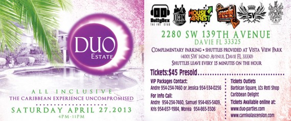 Ascension Launches All-Inclusive Parties Themed DUO – Premier Guide Miami