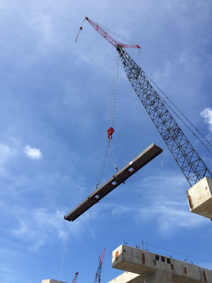 150 TONS OF STRUCTURAL STEEL ARRIVES AT MIAMICENTRAL – Premier Guide Miami