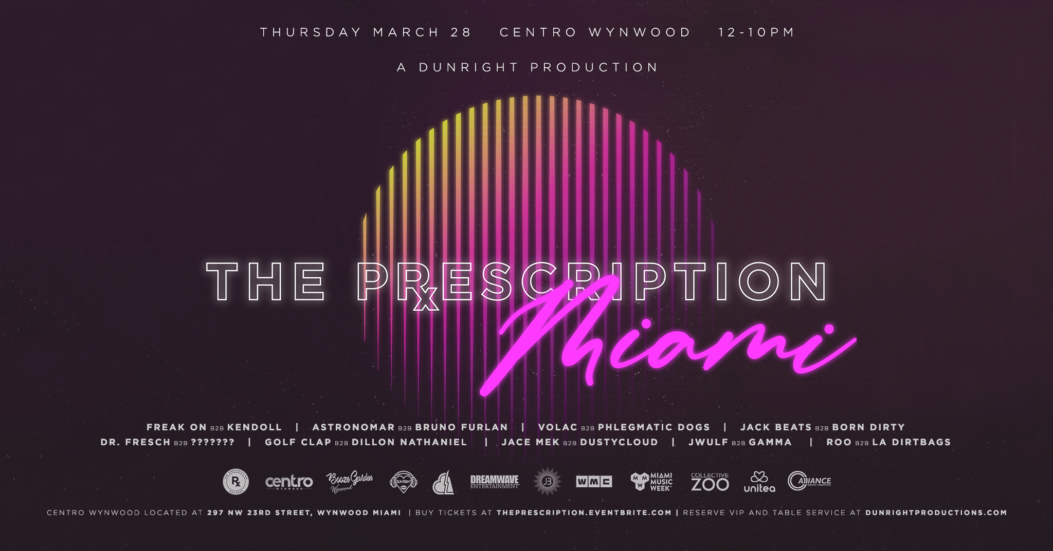 The Prescription Records Official Label Showcase – Premier Guide Miami