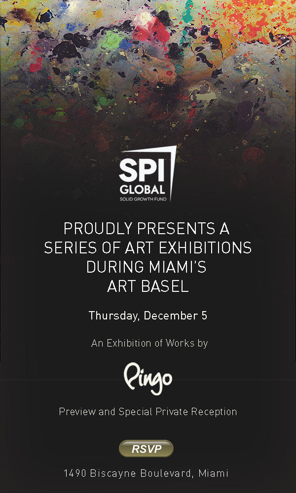 Invitation Only Reception of Works by Pingo – Premier Guide Miami