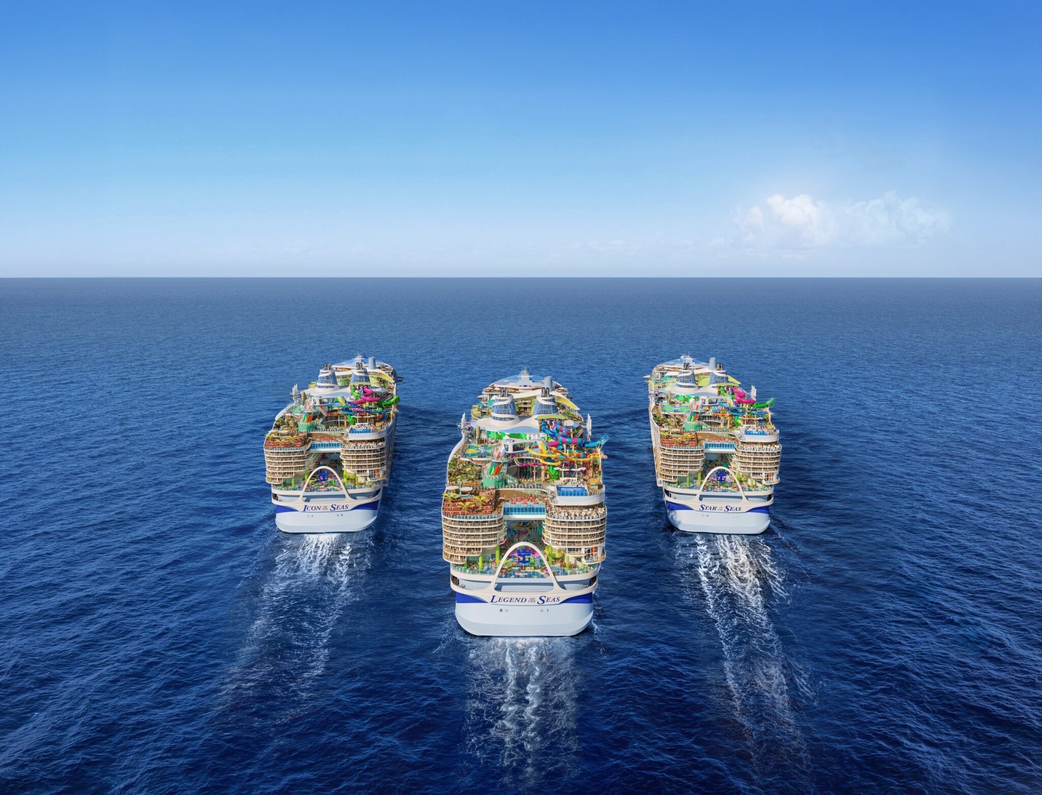 WHEN ICONS BECOME LEGENDS: ROYAL CARIBBEAN UNVEILS NAME AND LINEUP OF ...