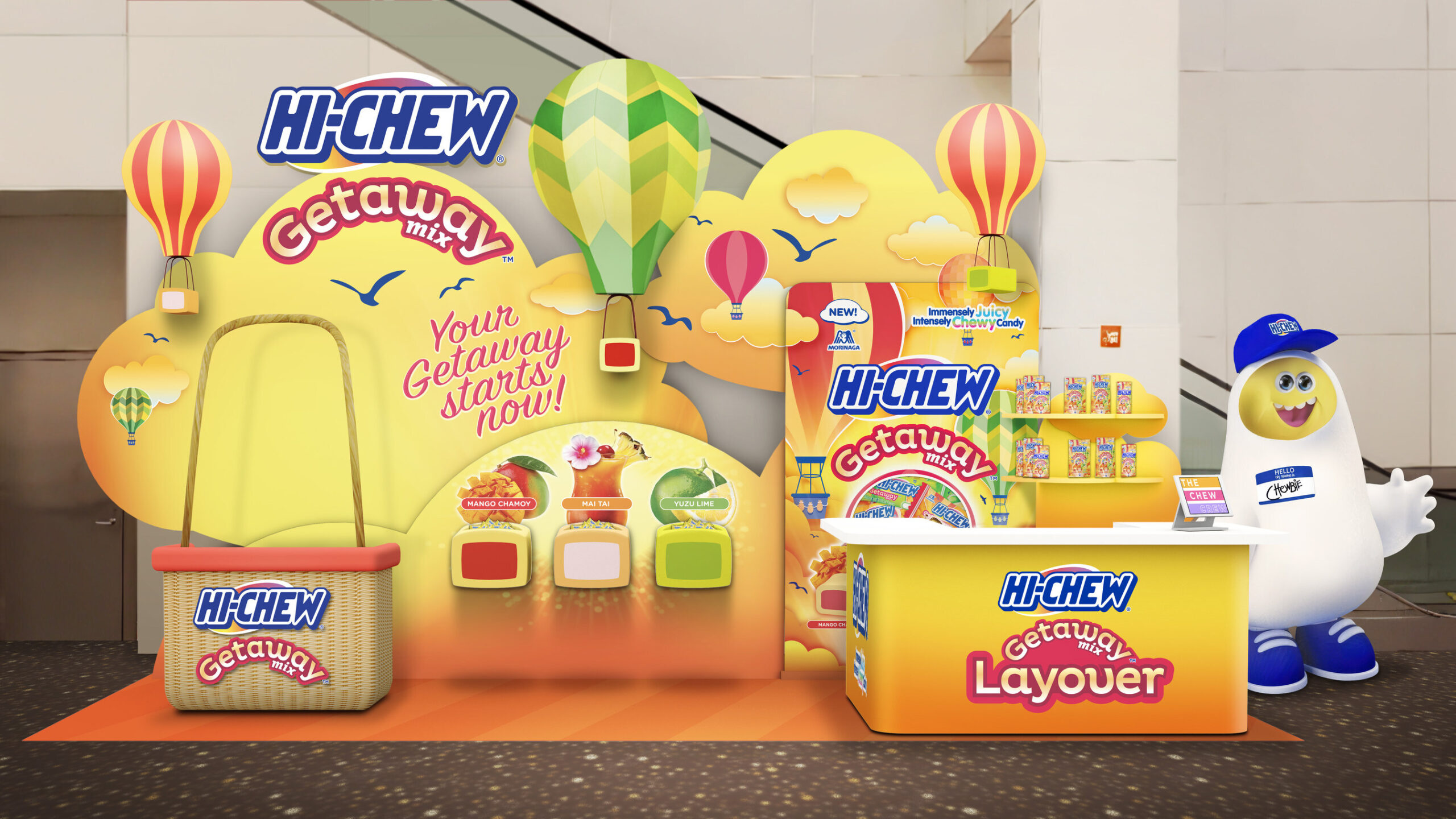 HI-CHEW® Introduces New Getaway Mix and Brings an Immersive Pop-Up ...