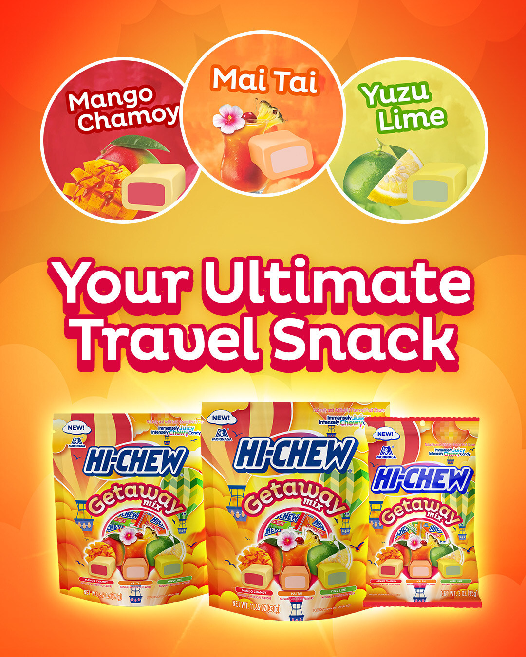 HI-CHEW® Introduces New Getaway Mix and Brings an Immersive Pop-Up ...