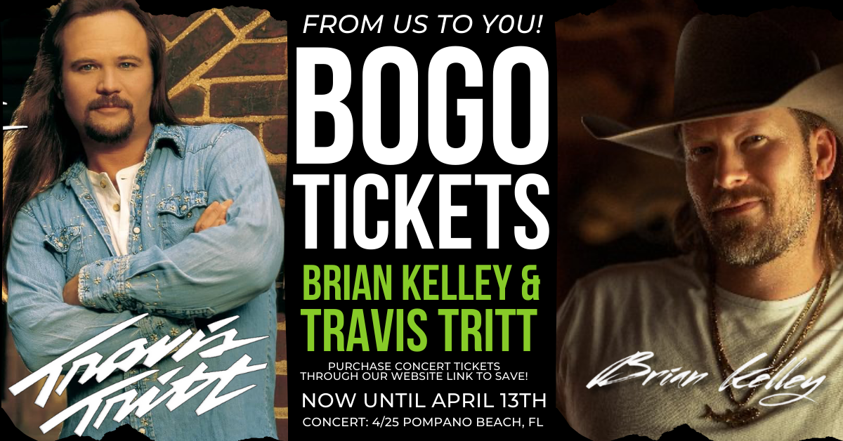 Free Travis Tritt Concert Tickets! – Premier Guide Miami