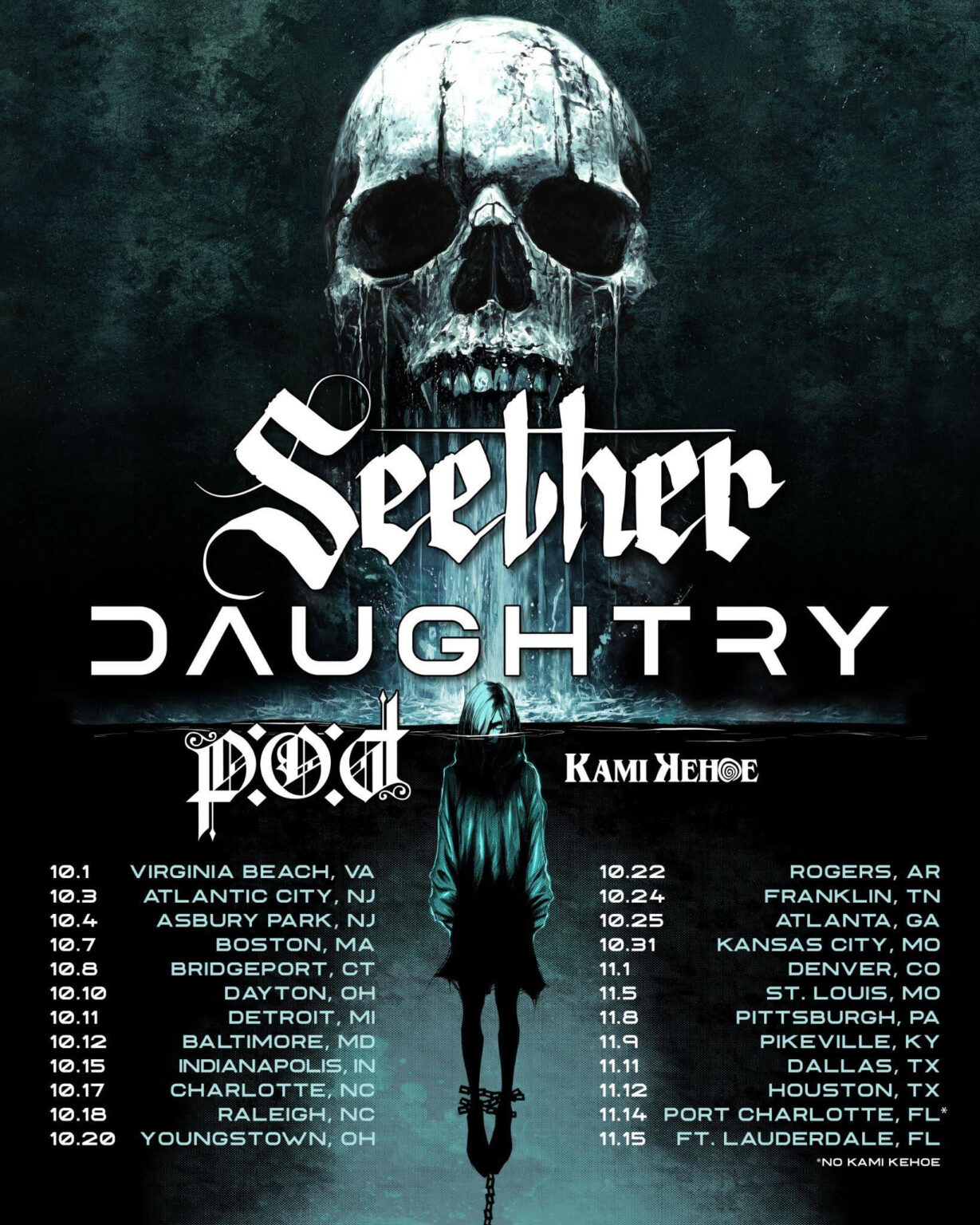 SEETHER AND DAUGHTRY ANNOUNCE 2025 CO-HEADLINE TOUR HEADING TO WAR ...