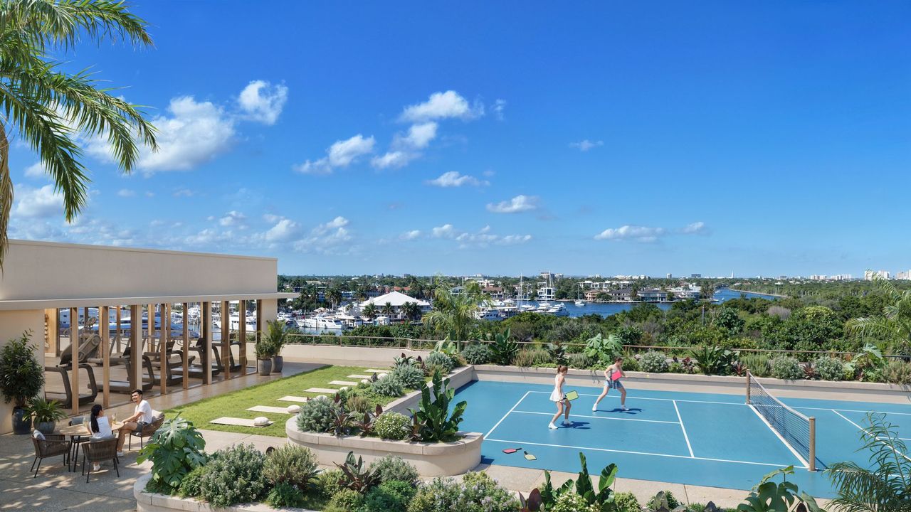 Sereno Fort Lauderdale Debuts Region’s First Private Rooftop Pickleball ...
