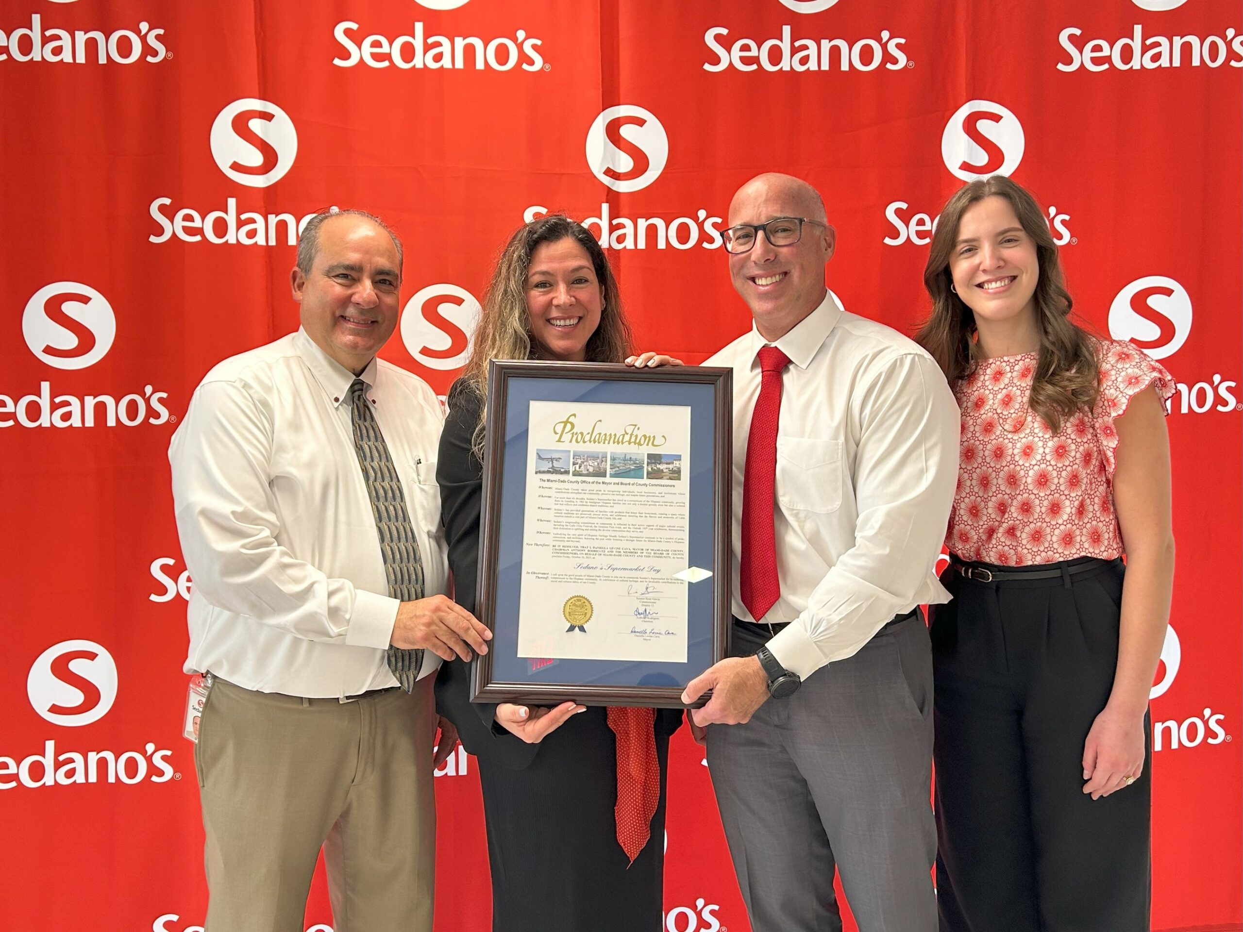 Miami Celebrates Sedano’s Supermarkets with Official “Sedano’s ...