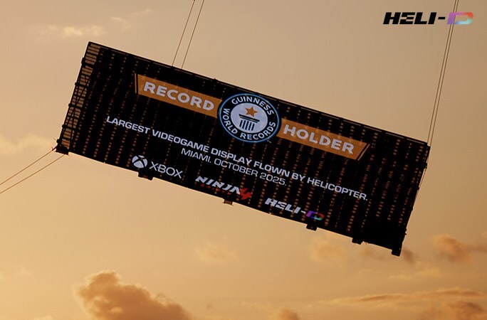 HELI-D Sets Guinness World Record with World’s Largest Flying Video ...