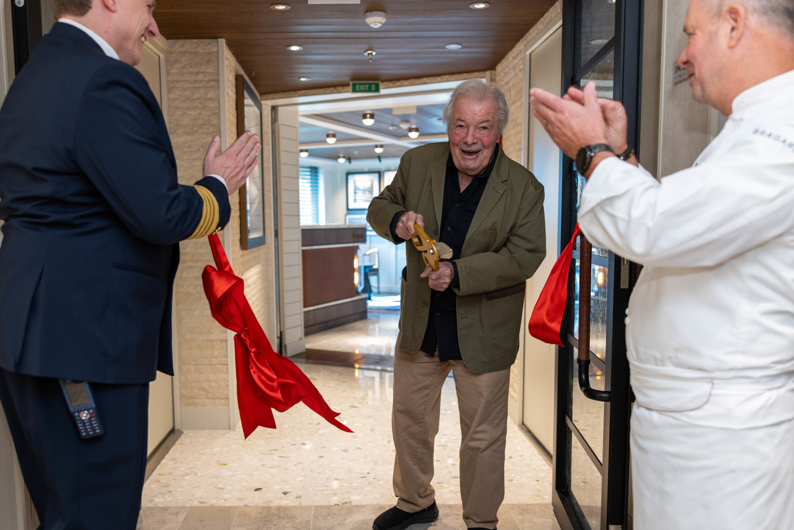 Chef Jacques Pépin Celebrates Ribbon-Cutting of Signature French ...