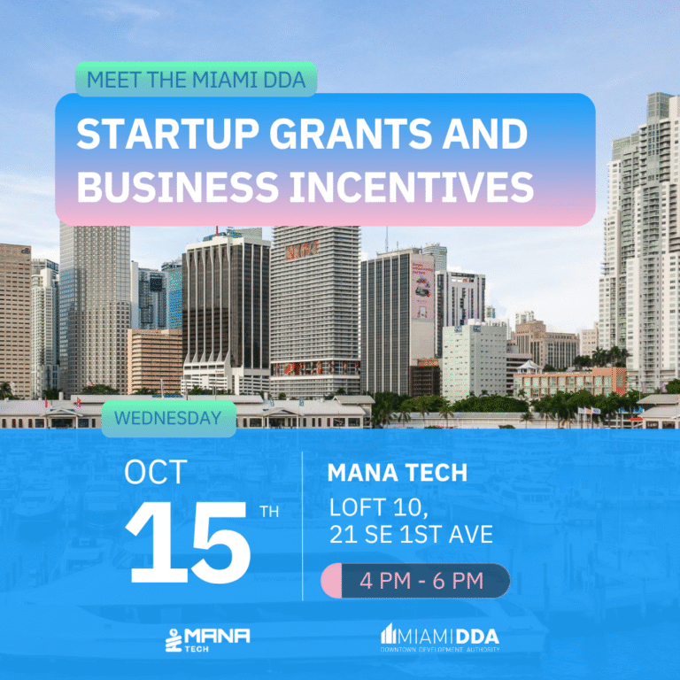 Meet the Miami DDA – Startup Grants & Business Incentives – Premier ...