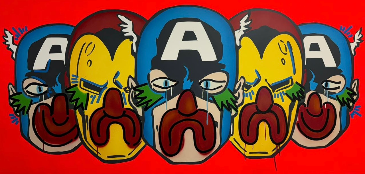 SLAWN & OPAKE Bring “Heroes, Villains, and Violence” to Wynwood’s Art ...