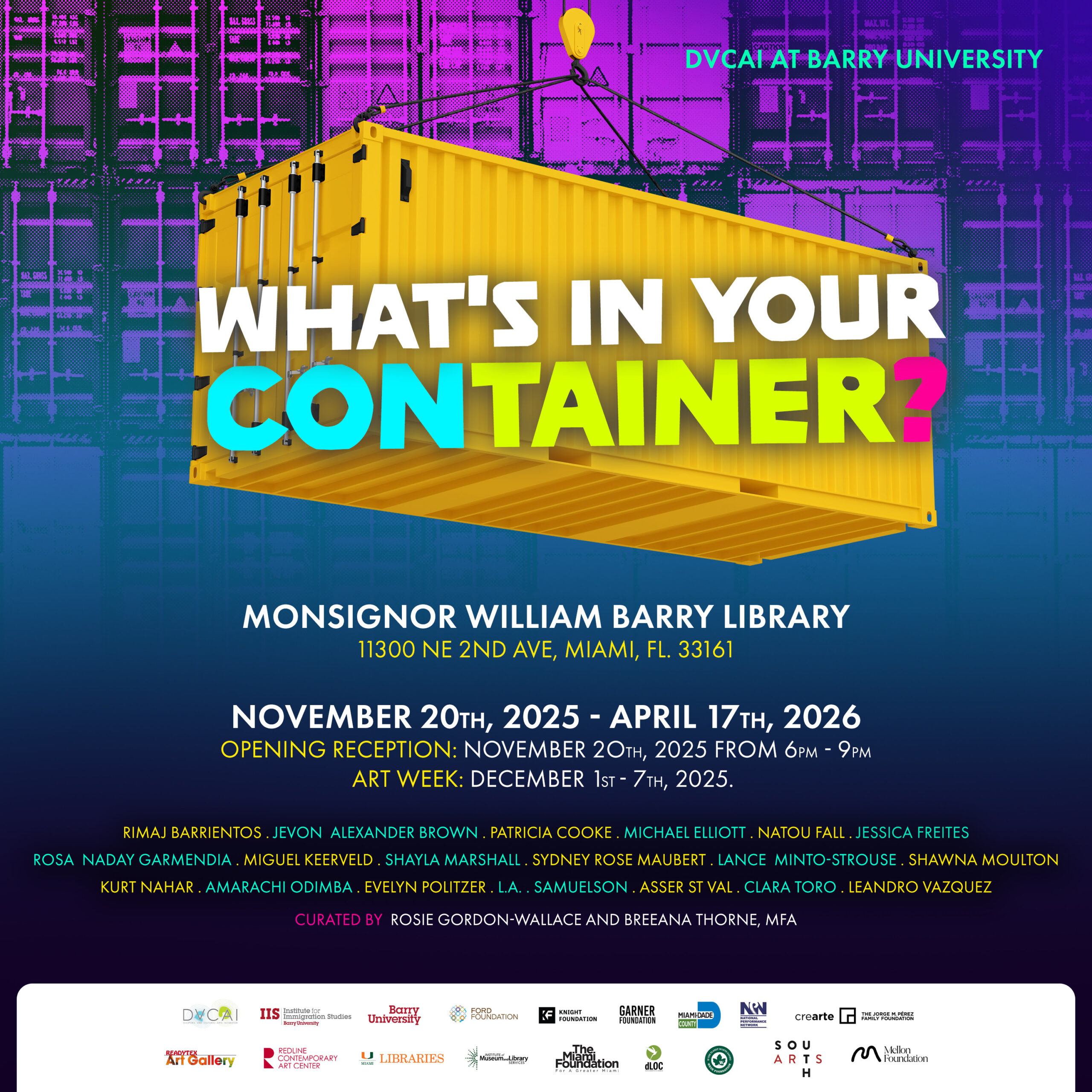 The Container Project: What’s in Your Container? – Premier Guide Miami