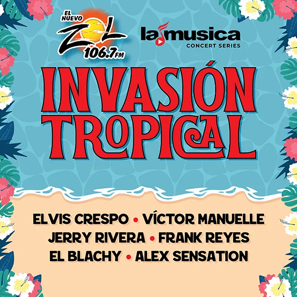 “LA INVASIÓN TROPICAL” COMING TO KASEYA CENTER – Premier Guide Miami