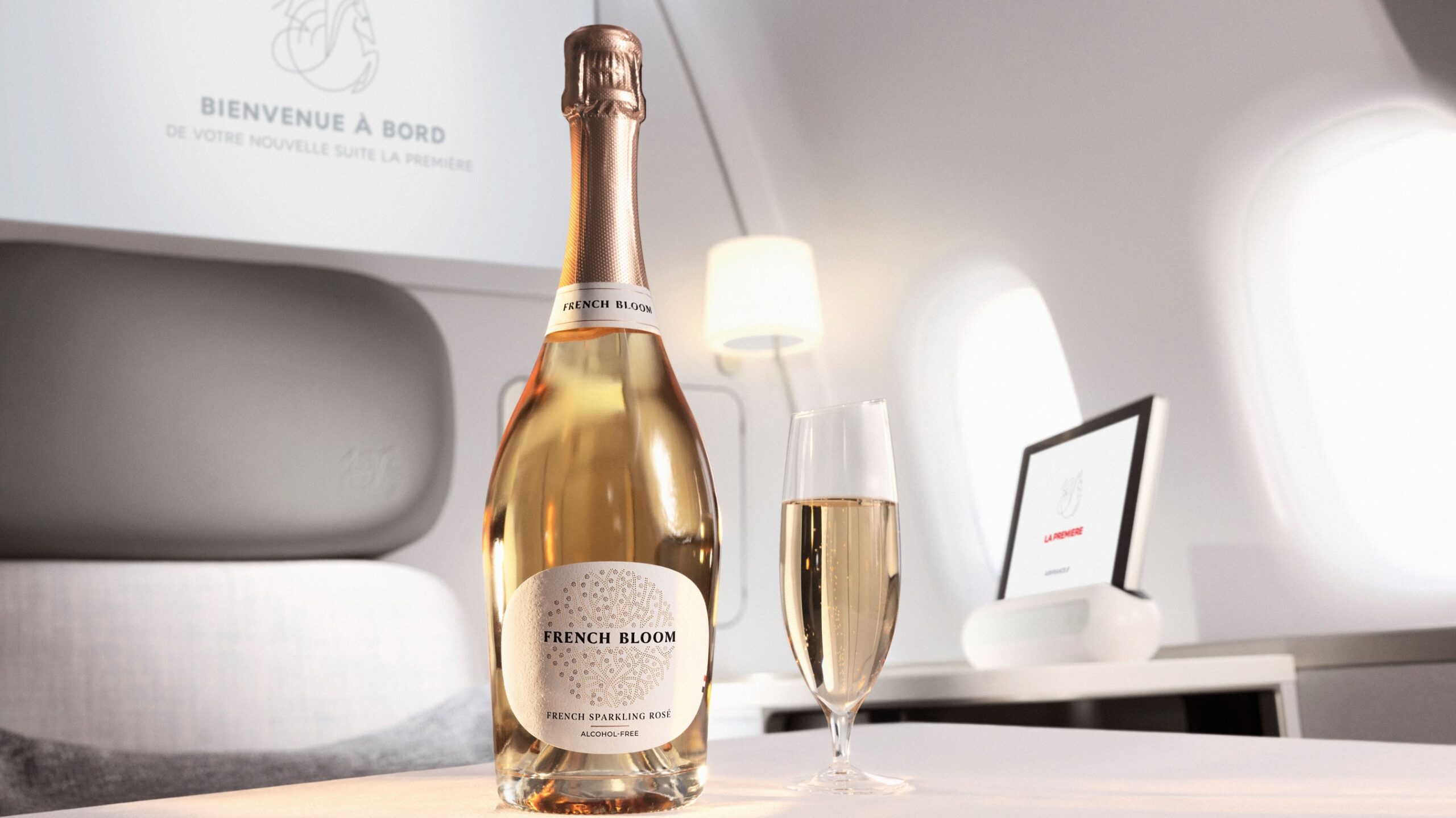 Air France Debuts French Bloom Sparkling Rosé in La Première Cabin for ...