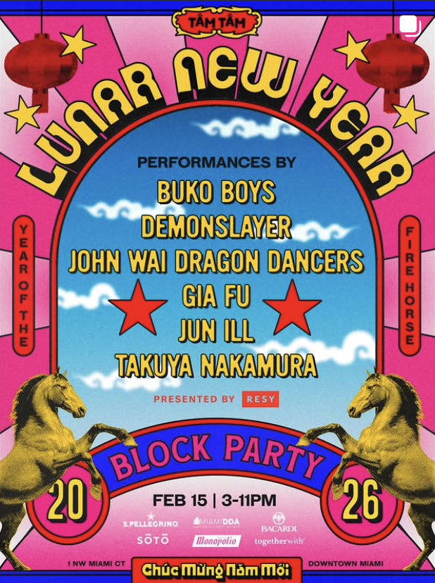 Lunar New Year Block Party – Premier Guide Miami