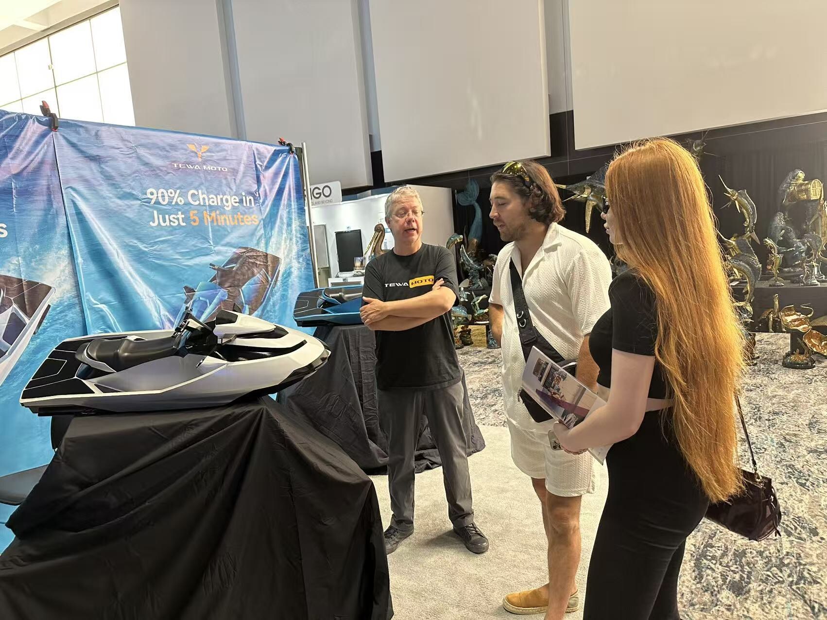 TEWAMOTO Unveils HydraX Electric Personal Watercraft Concept at the ...