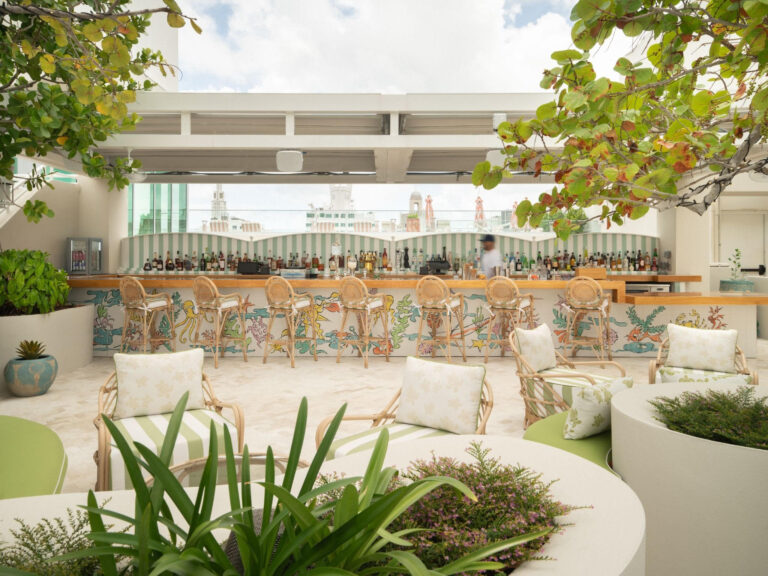 VILEBREQUIN LA PLAGE MIAMI, A RIVIERA-INSPIRED ROOFTOP RESTAURANT AND ...